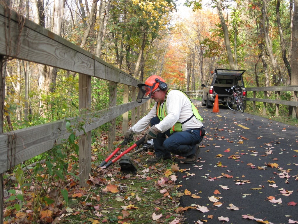 Manhan Rail Trail Cleanup in Easthampton - Amherst Now