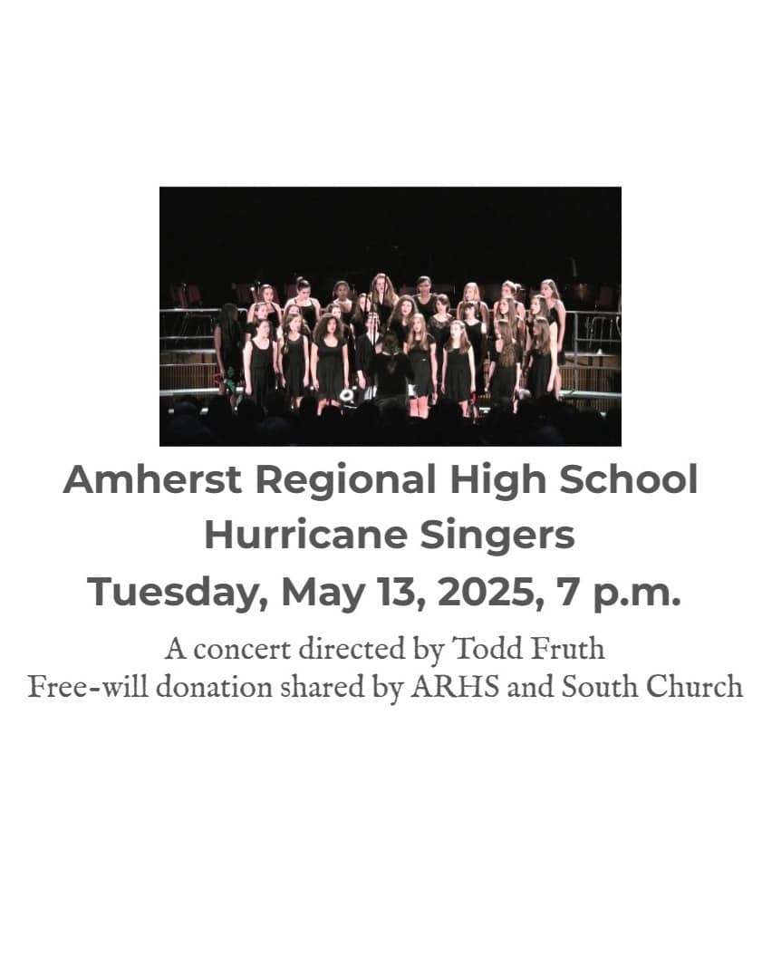 ARHS Hurricane Singers Spring Concert in Amherst - Amherst Now
