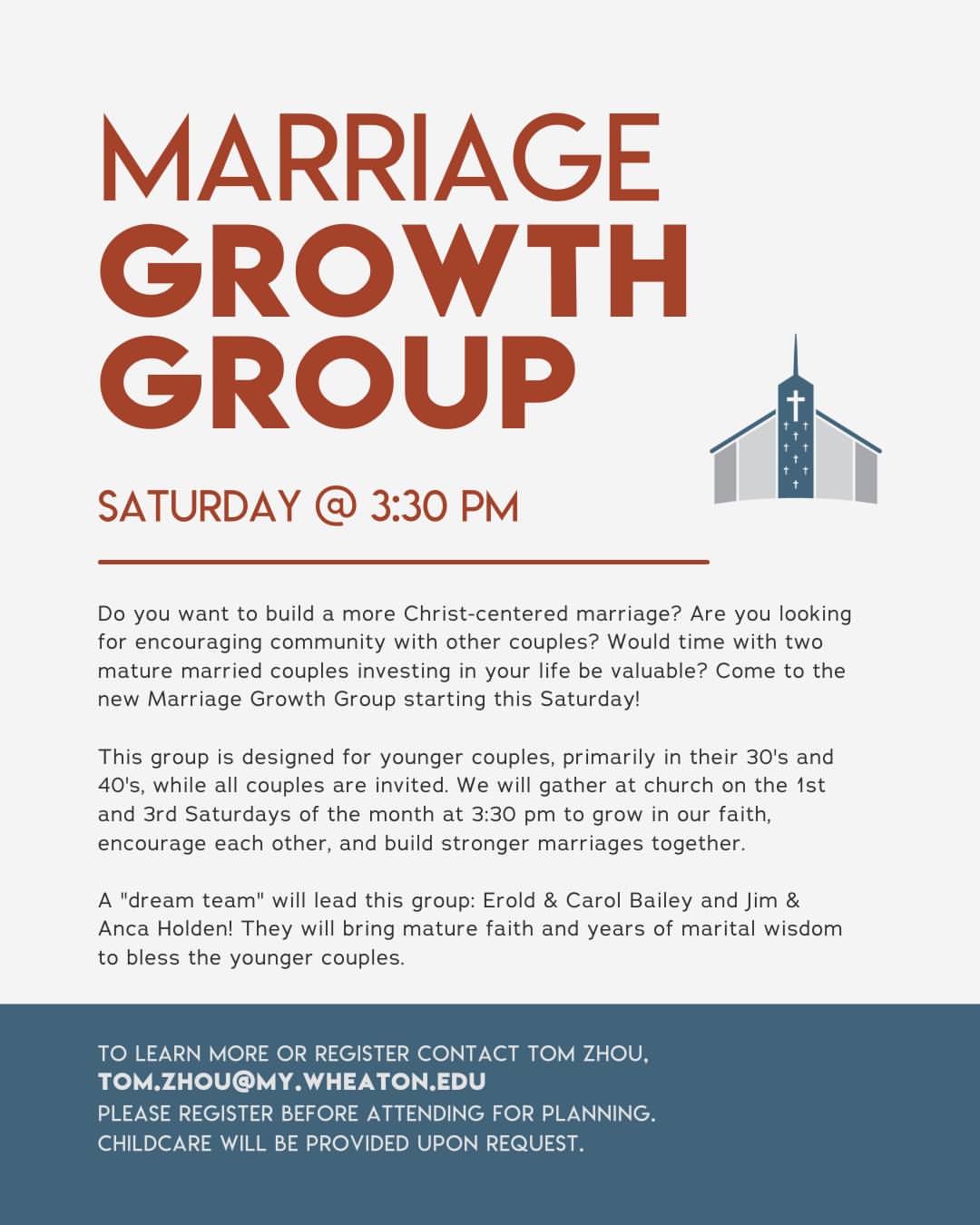 Marriage Growth Group for Couples - Amherst Now