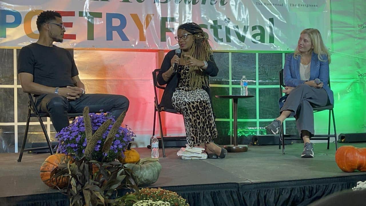 Terrance Hayes & Krysten Hill share poems with full house at the Tell ...