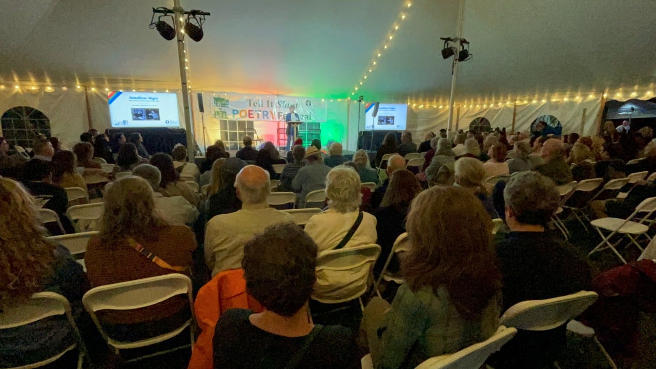 Terrance Hayes & Krysten Hill share poems with full house at the Tell ...